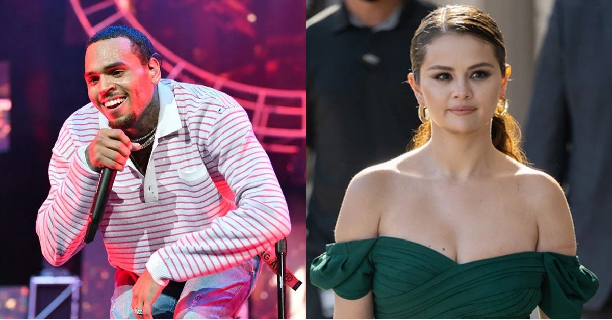 Chris Brown Seemingly Responds To Selena Gomezs Reaction To His Vma